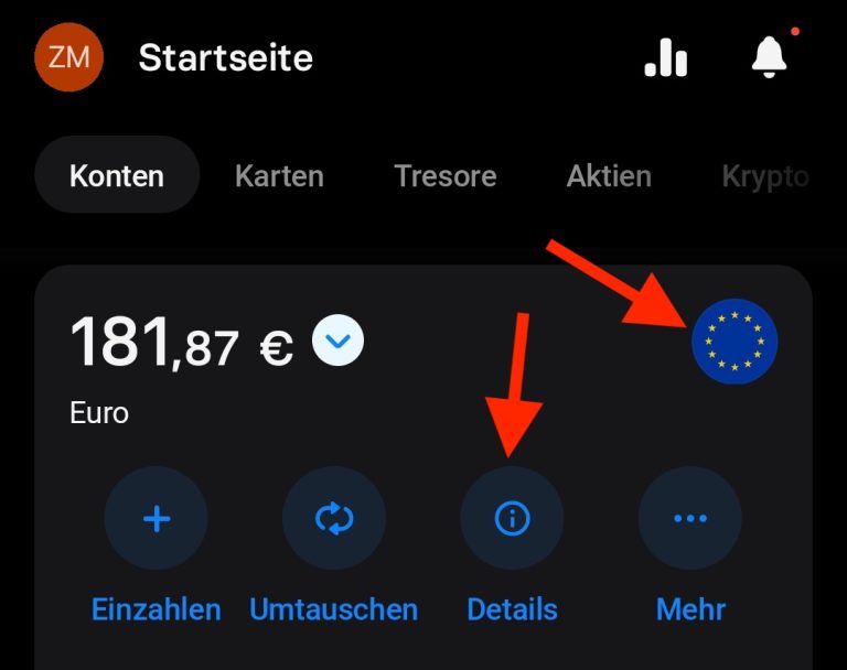 Revolut IBAN-Nummer | Revinfo.de